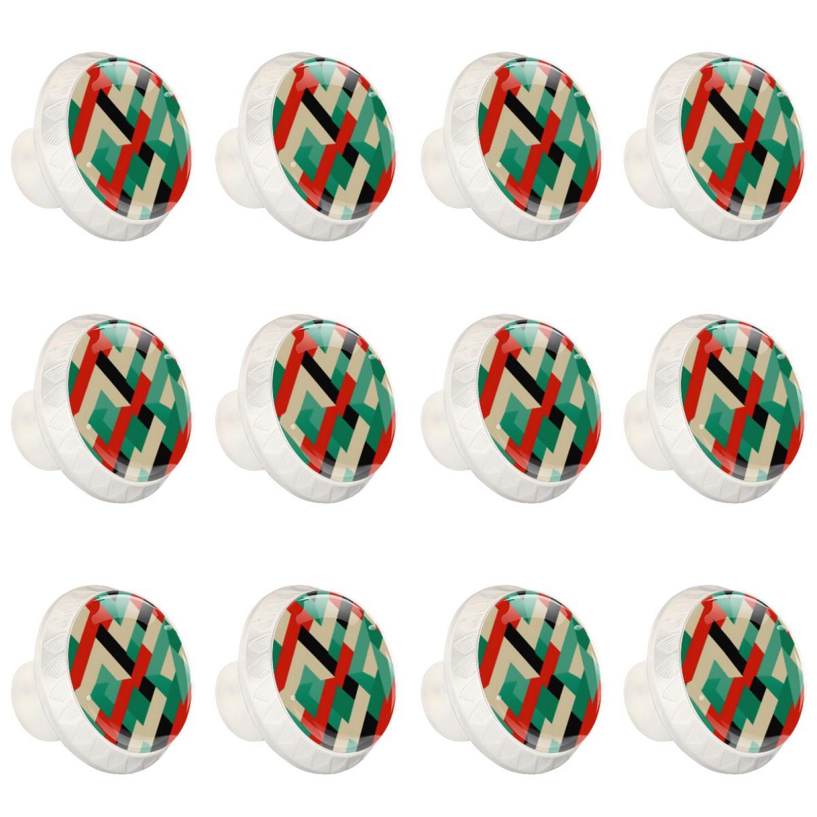 Palestine Country 12 Pcs White Round Drawer Pulls with Screws,ABS and ...