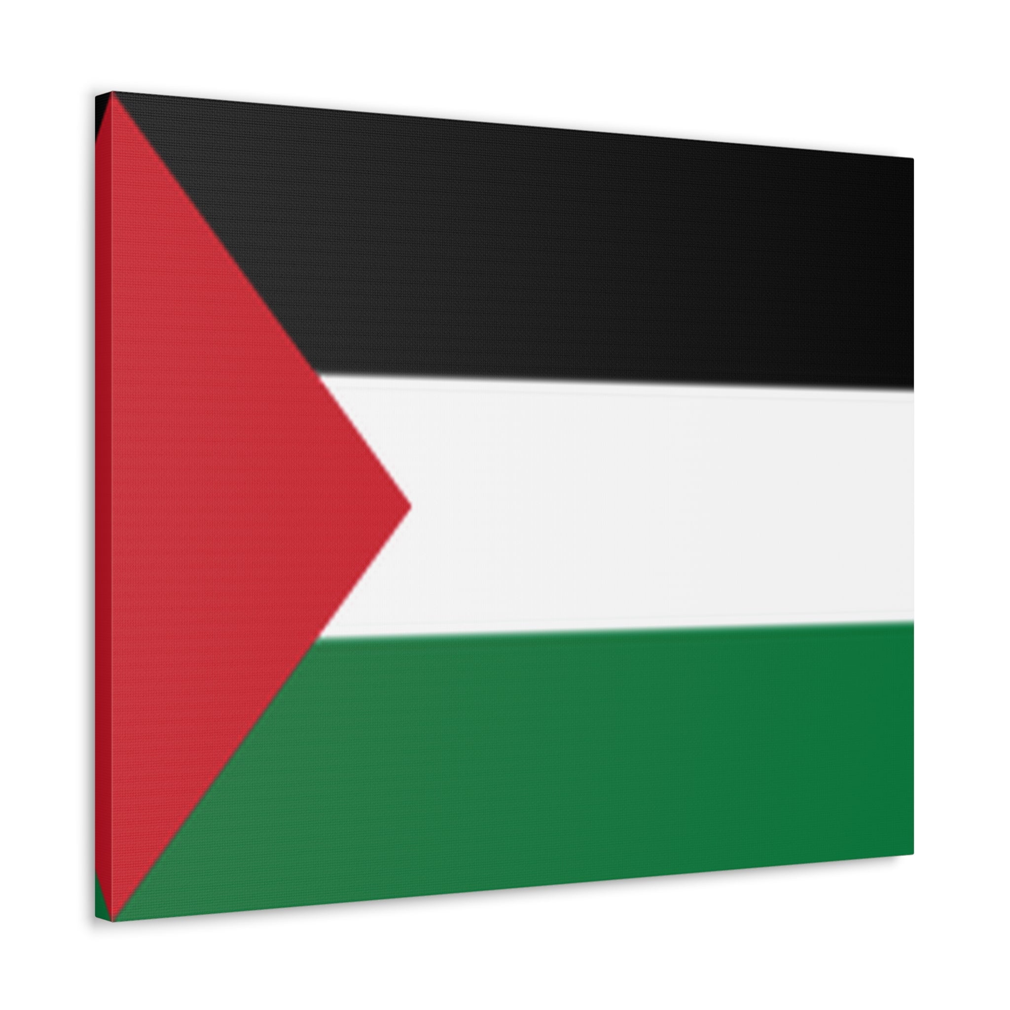 Palestine Country Flag Canvas Vibrant Wall Art Unframed Home Decor ...