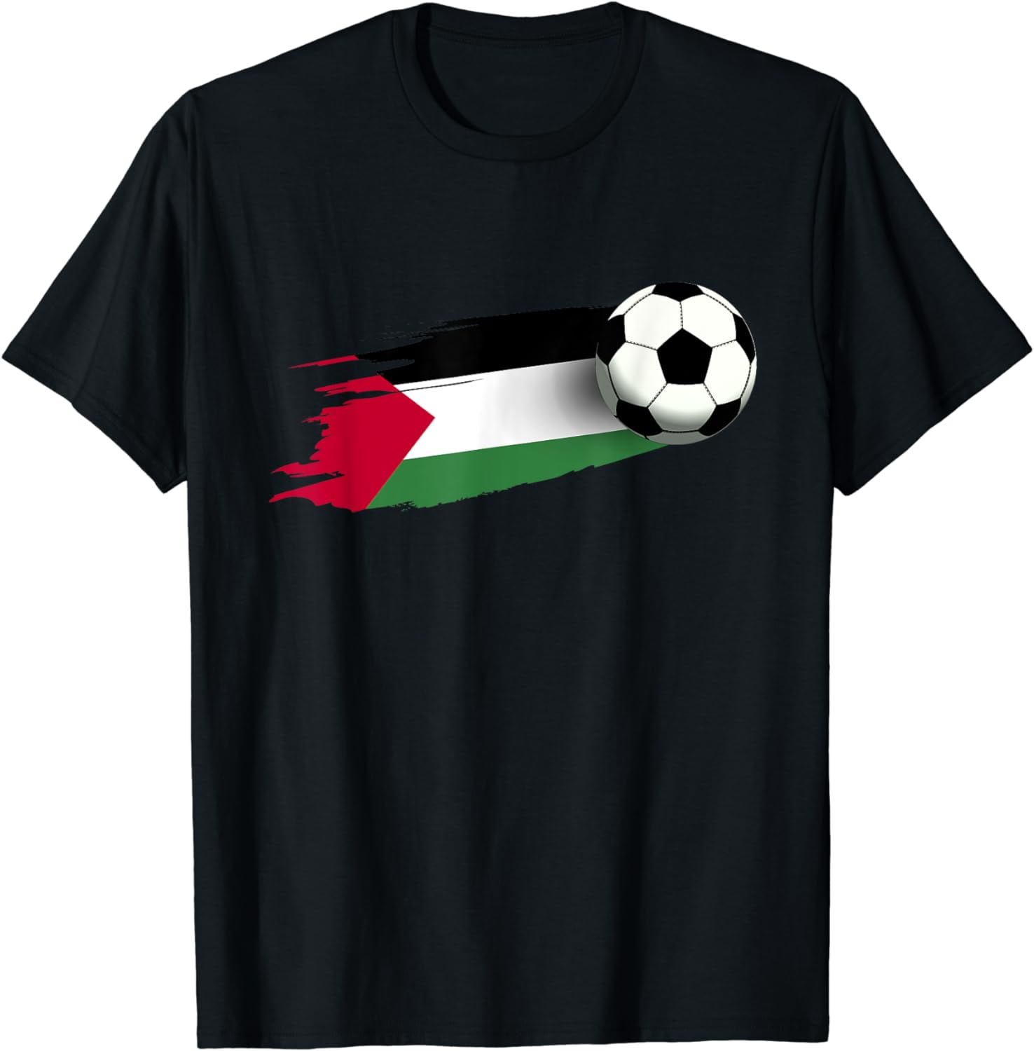 Palestine Flag Jersey Palestine Soccer Team Palestine Cotton T-Shirt ...