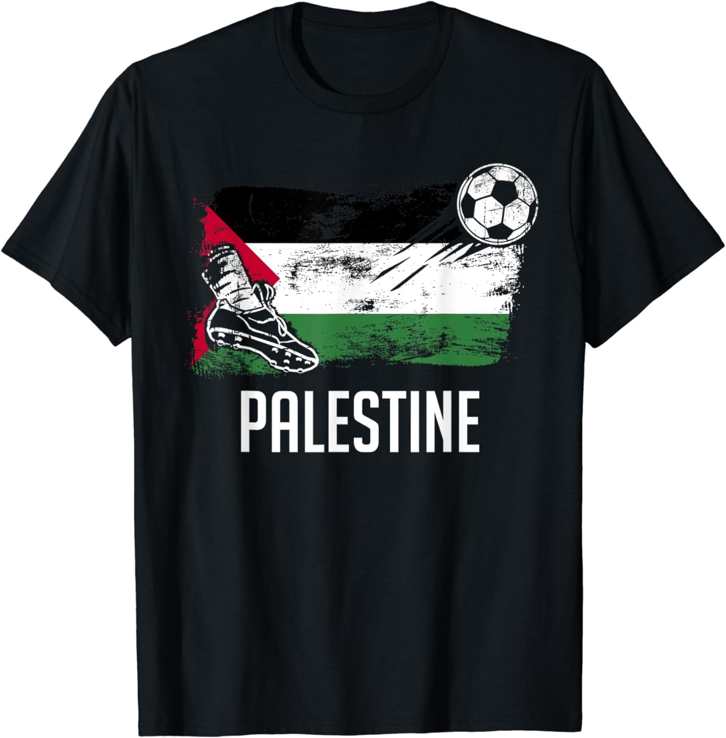 Palestine Flag Jersey Palestine Soccer Team Palestine T-Shirt - Walmart.com