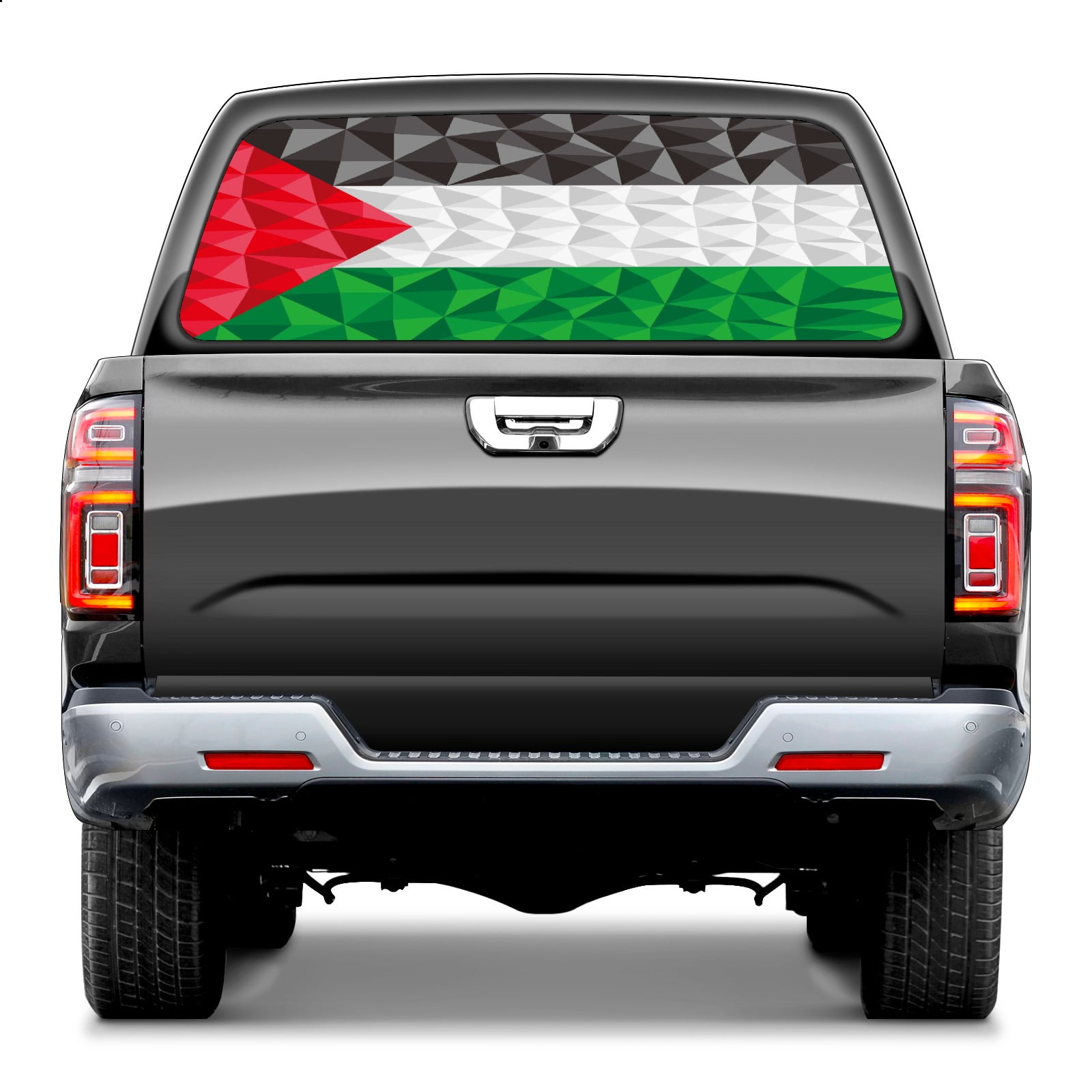 Palestine Flag Rear Window Decals for Trucks- Pickup Car Window ...