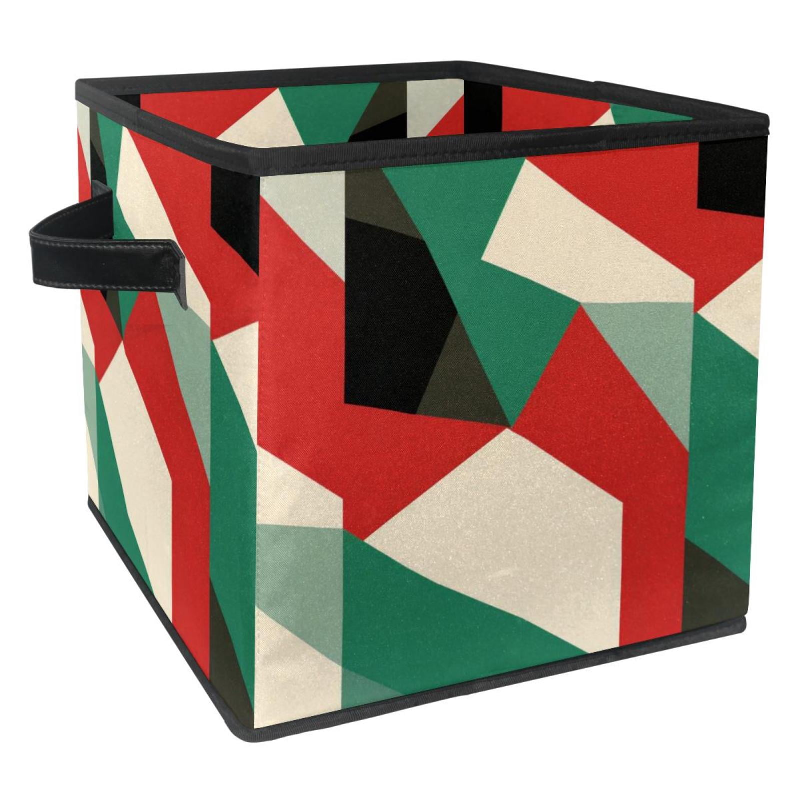 Palestine Foldable Cube Organizer with Handle, 10.8"x10.5"x10.6", Large ...