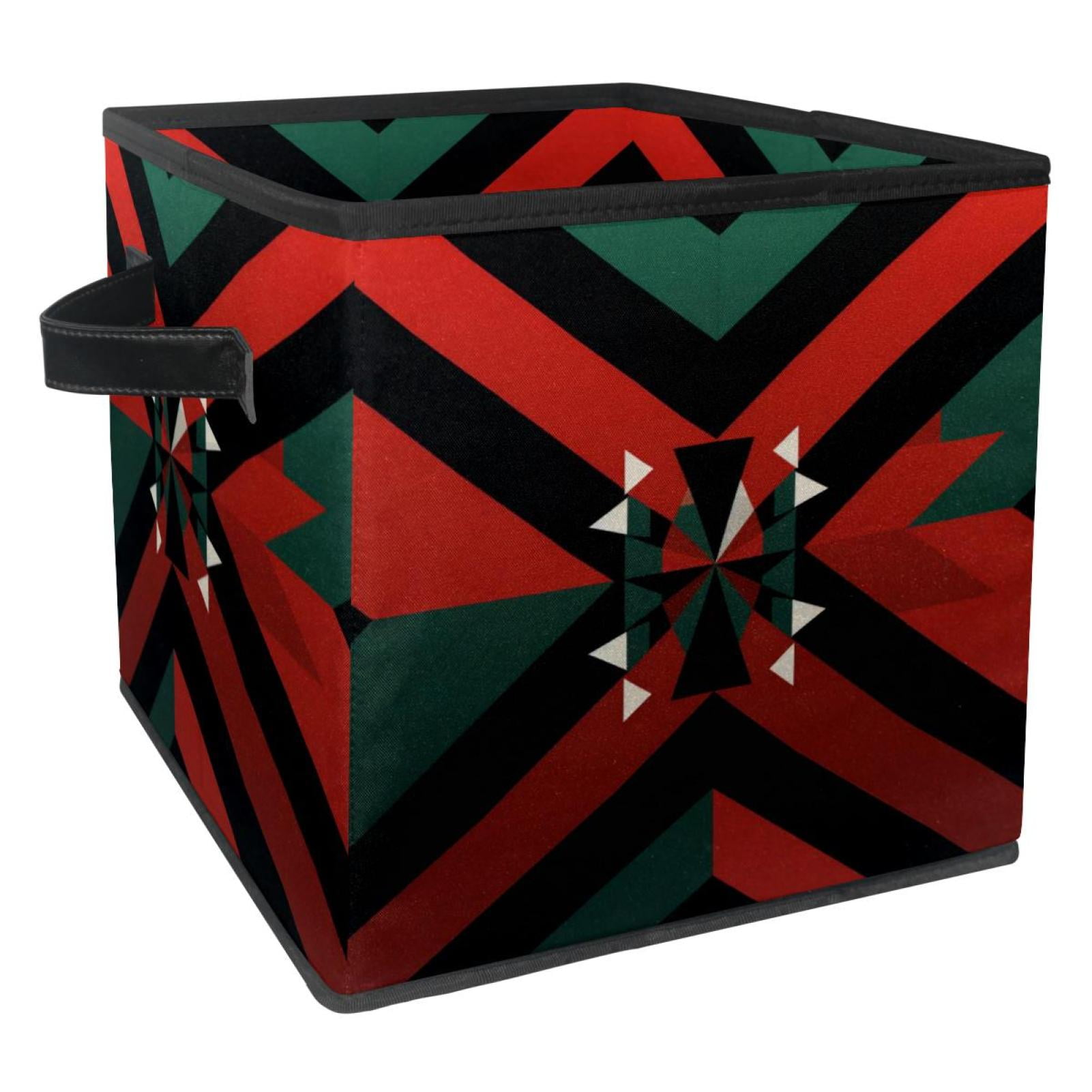 Palestine Foldable Storage Cubes with Handle, 10.8"x10.5"x10.6", Large ...