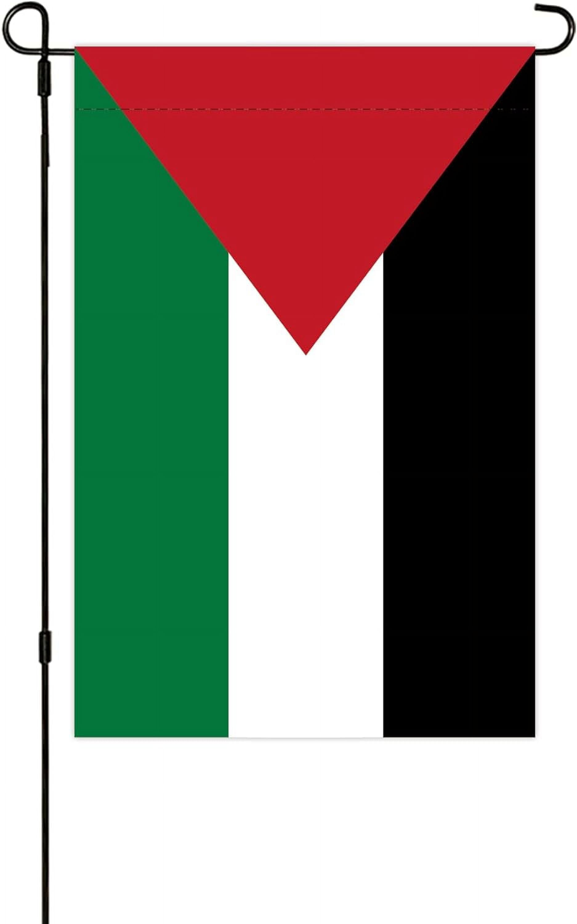 Palestine Garden Flag Double Sided Africa Flags with Vivid Color for ...