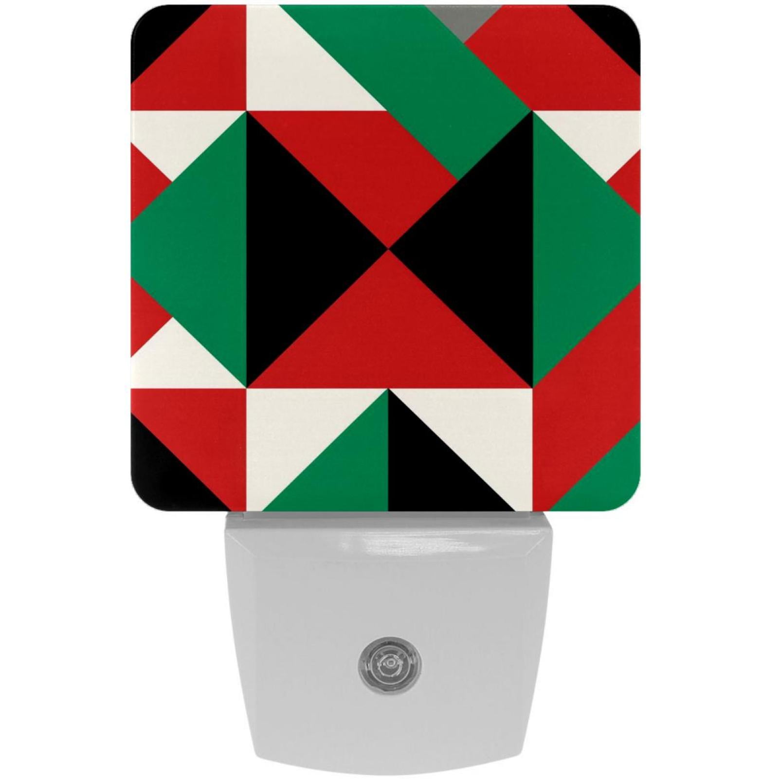 Palestine LED Square Night Lights - Modern Design, Soft Glow, Energy ...