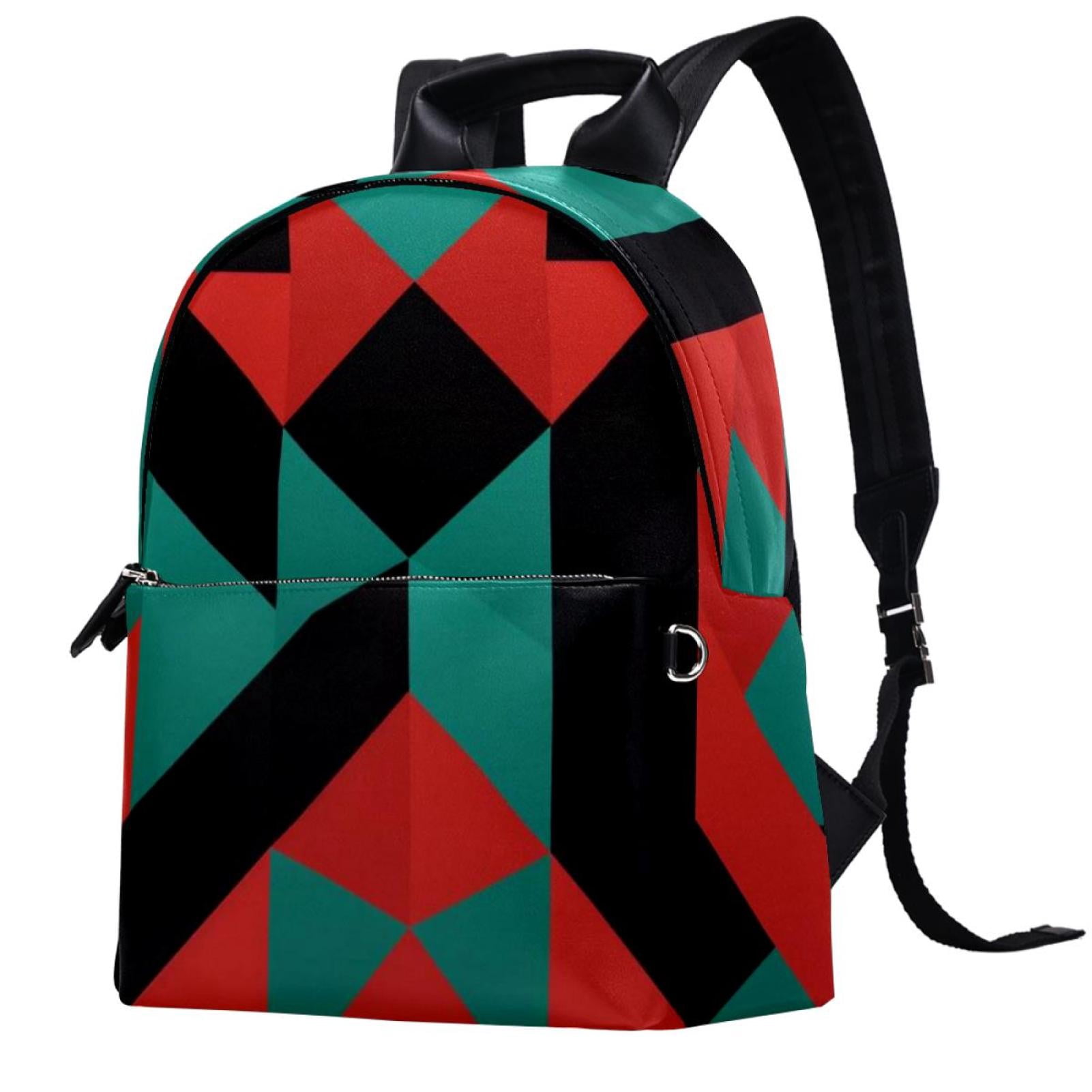 Palestine Leather Backpack with Adjustable Shoulder Straps, Large ...