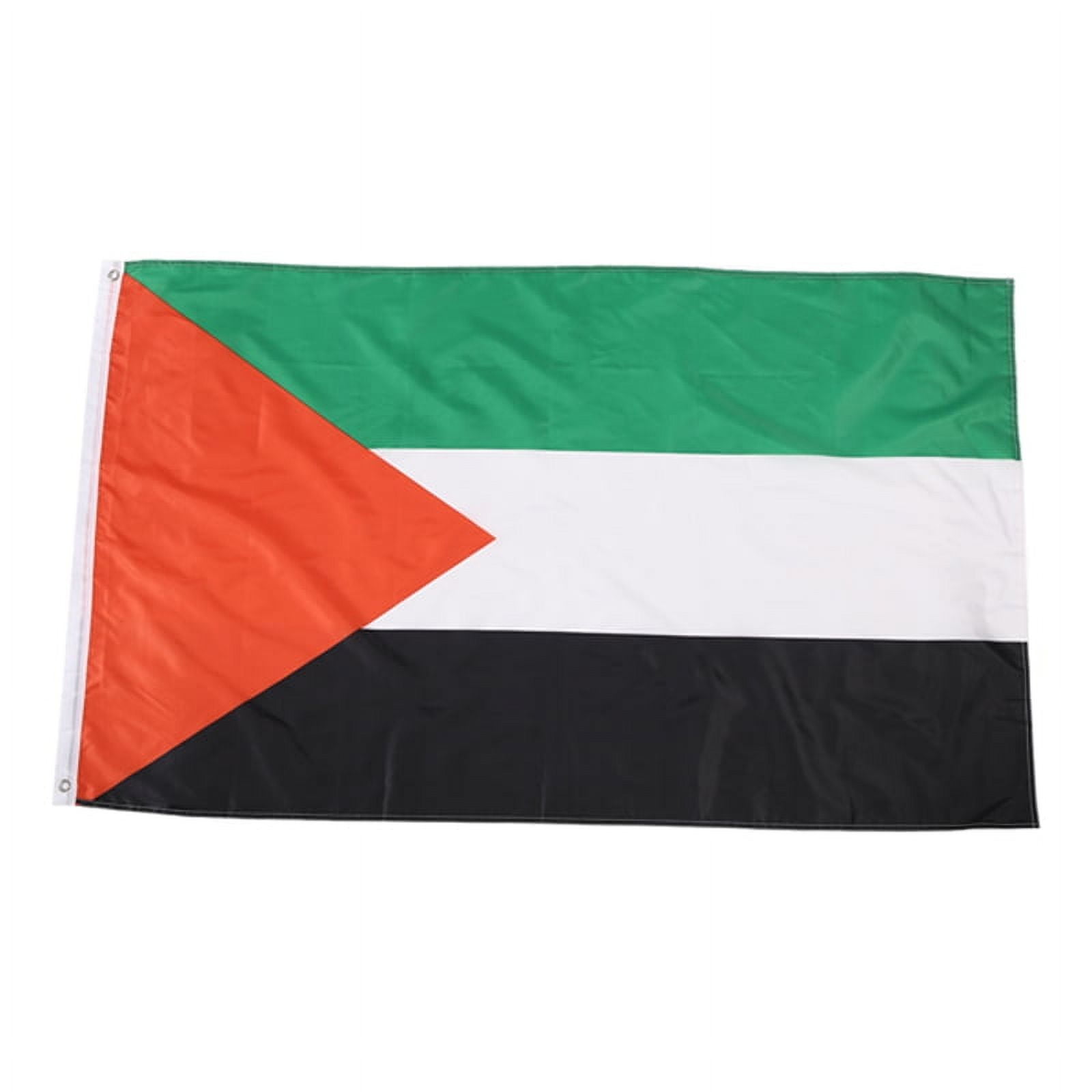 Qilidiba Palestine National Flag 5ft x 3ft - Walmart.com
