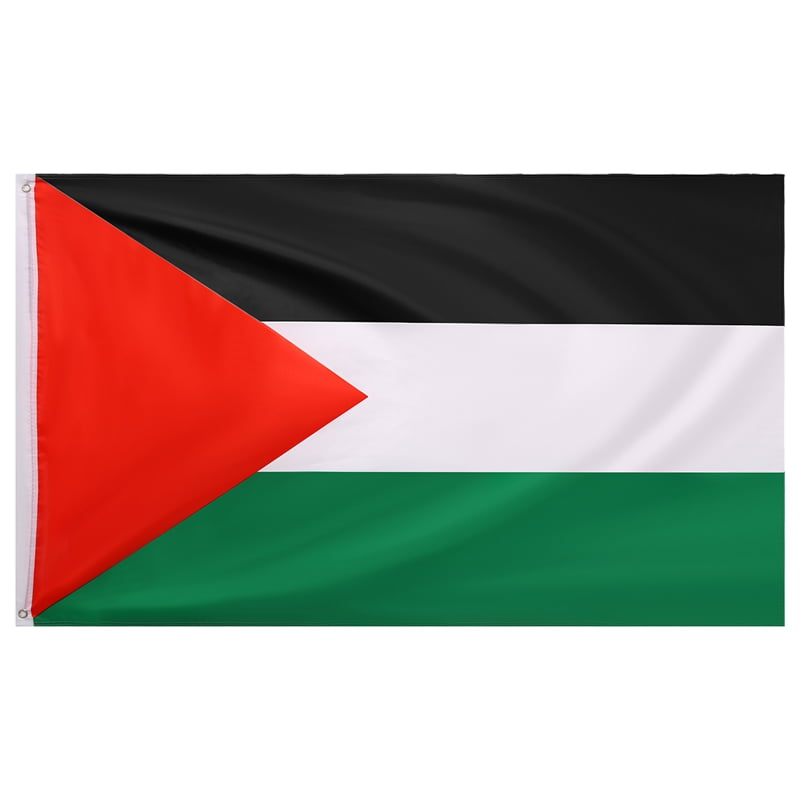 Palestine National Flag 5ft x 3ft - Walmart.com