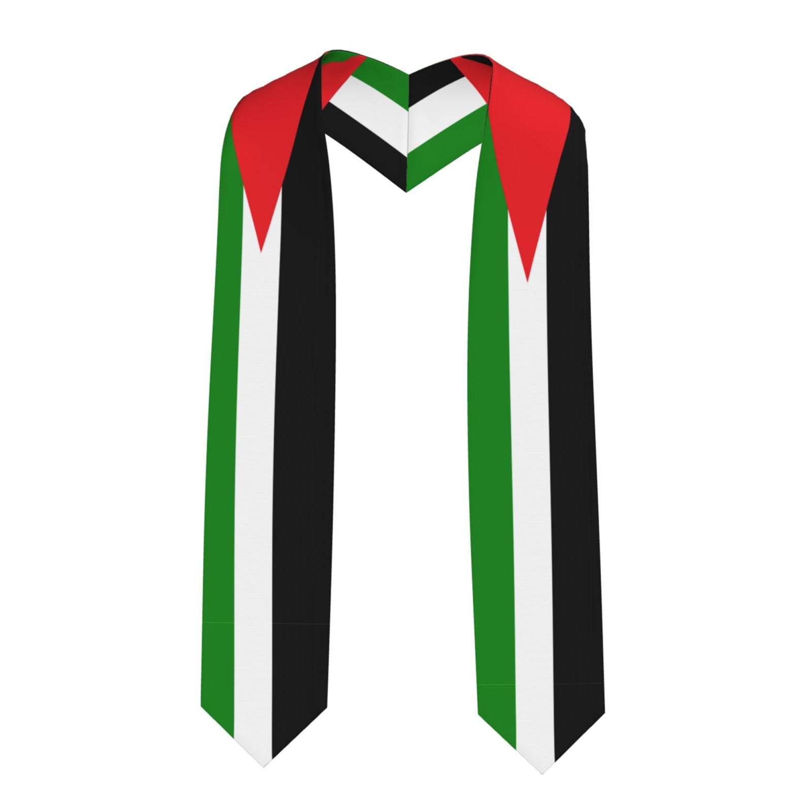 Palestine Palestinian Flag Graduation Stole Class Shawl Sash Graduate ...