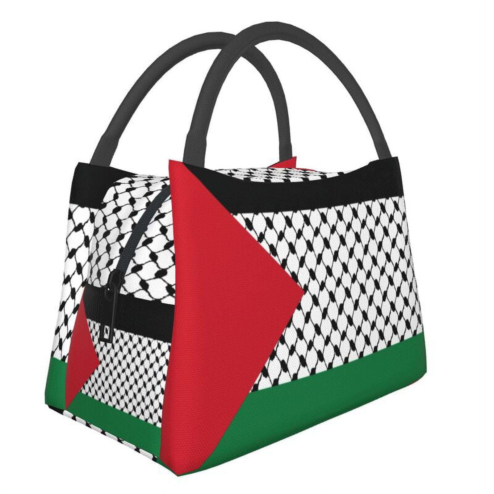 Palestine Palestinian Hatta Keffiyeh Resuable Lunch Box for Women ...