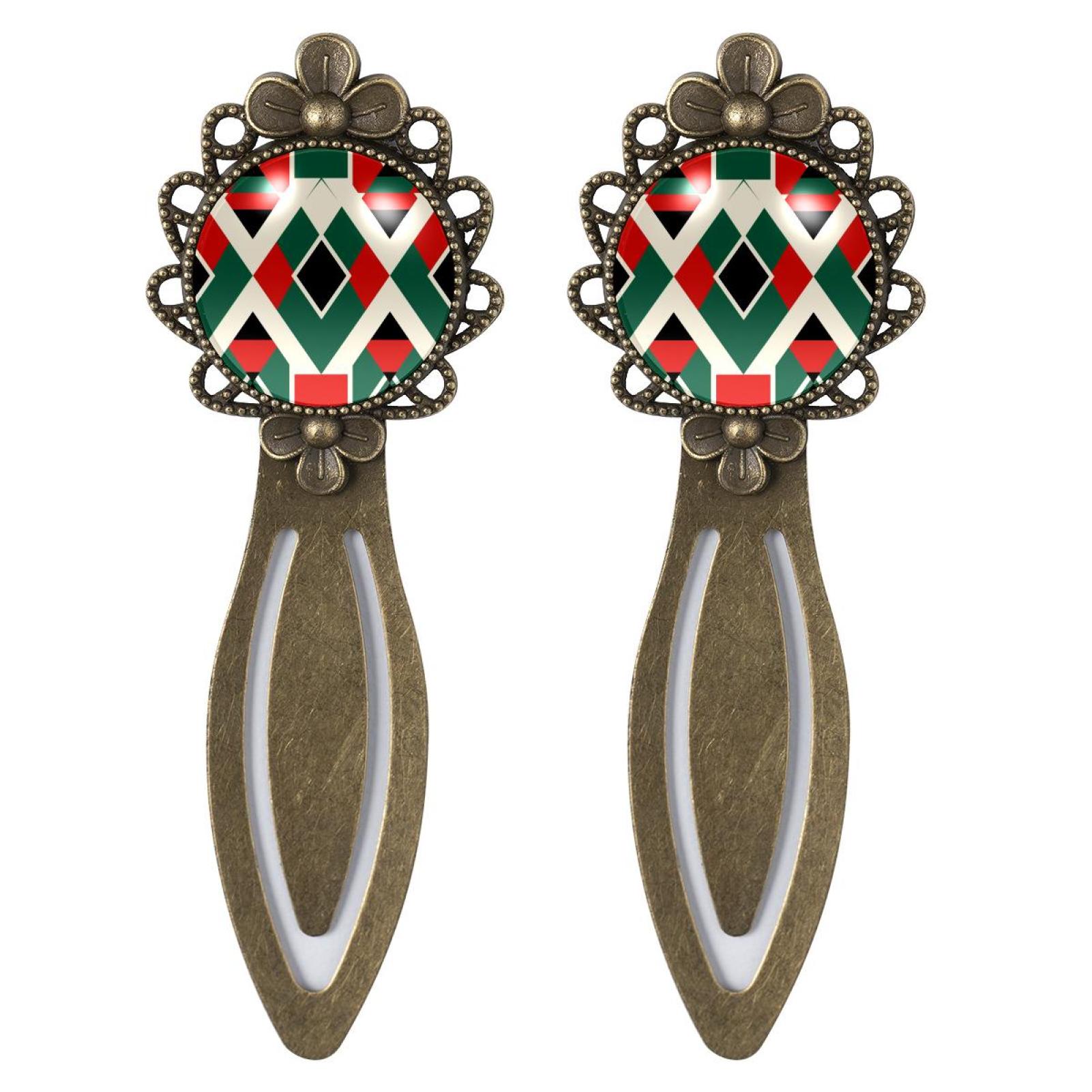 Palestine Vintage Copper-Colored Lace Bookmarks: Stainless Steel Book ...