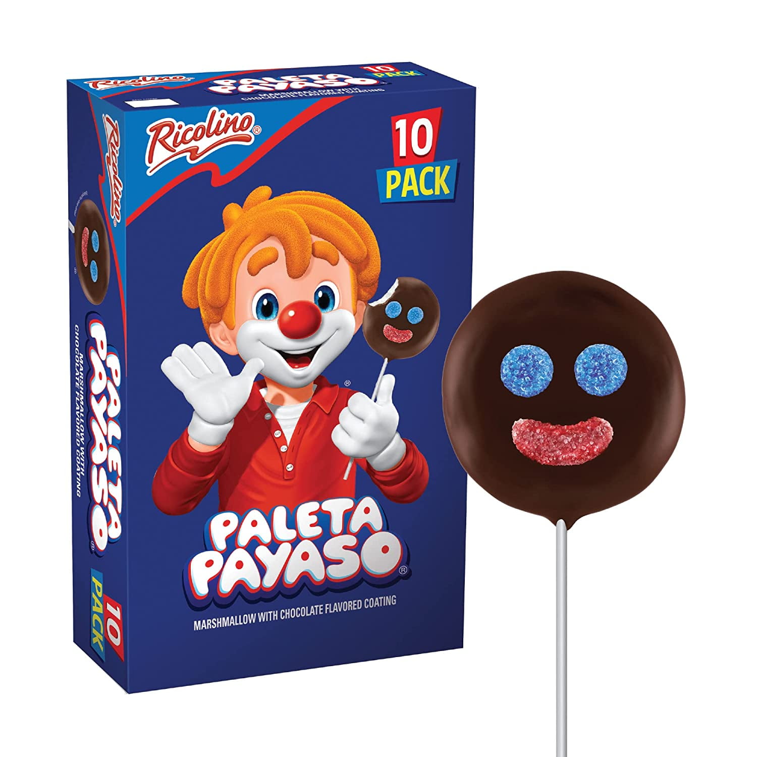 Marshmallow Lollipops with Chocolate Coating – 10-Pack - Walmart.com