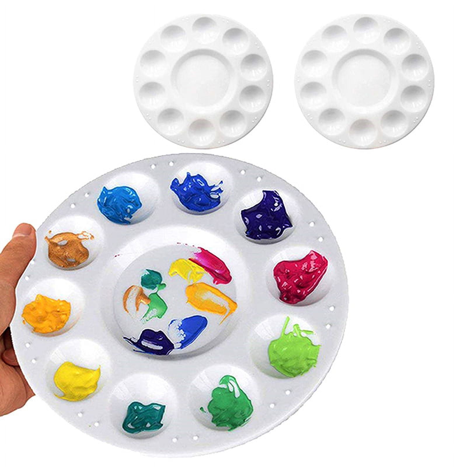 Palette 10 Grid Art Paint Tray Artist Watercolor Plastic Mixing Palette ...