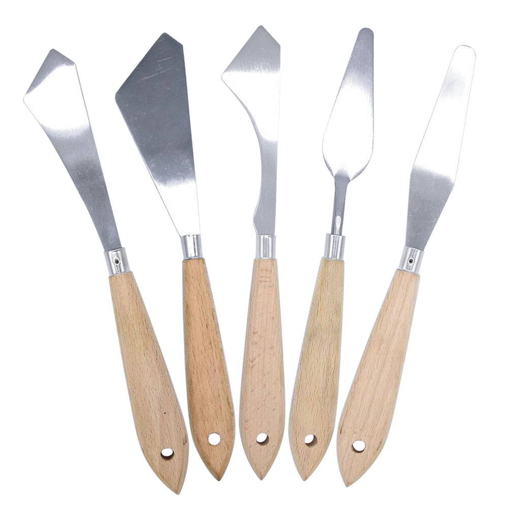 Palette Cutter Artist Painting Spatula Set Stainless Steel Teachers For ...