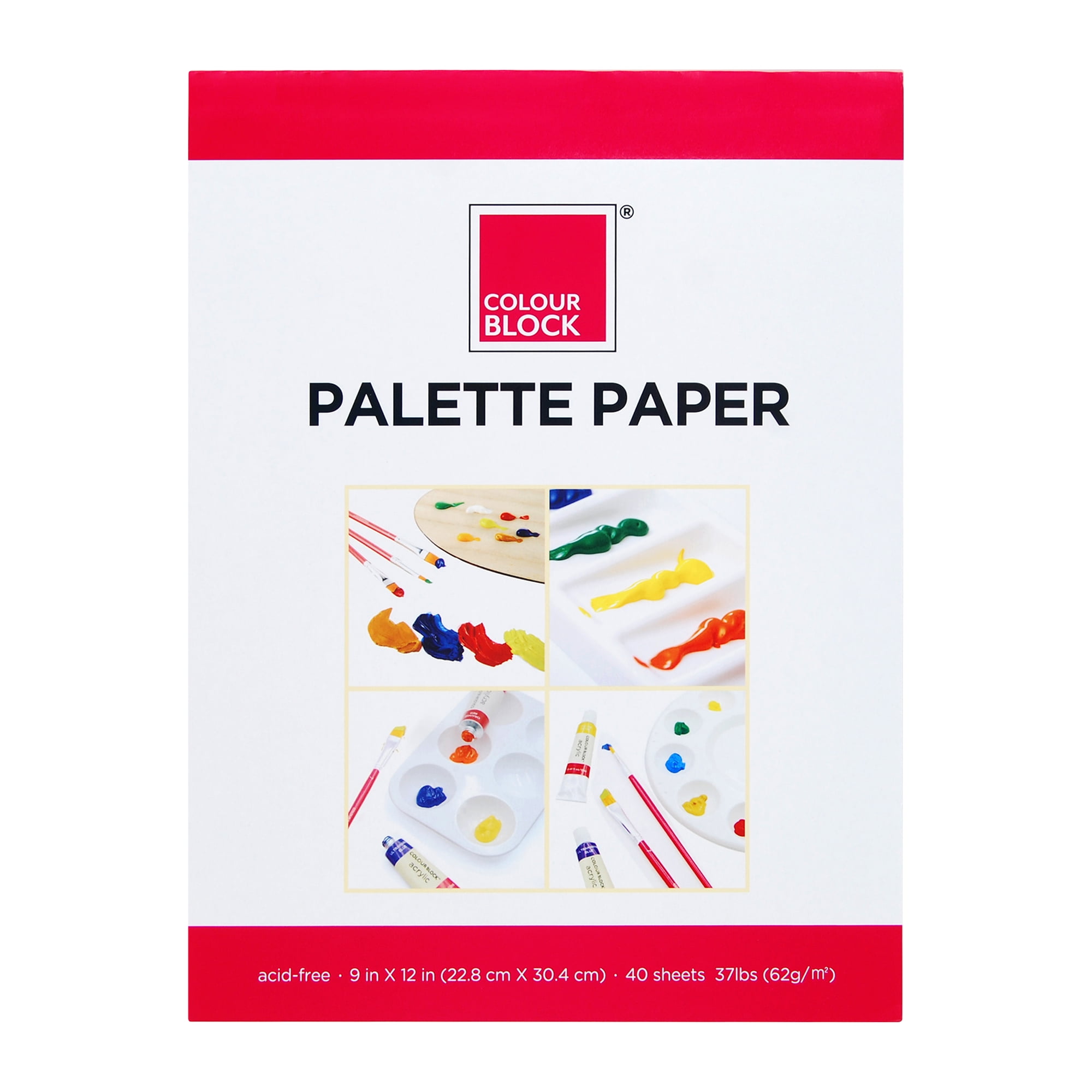 Palette Paper Pad 9 x 12 inch - 40 sheets - Walmart.com
