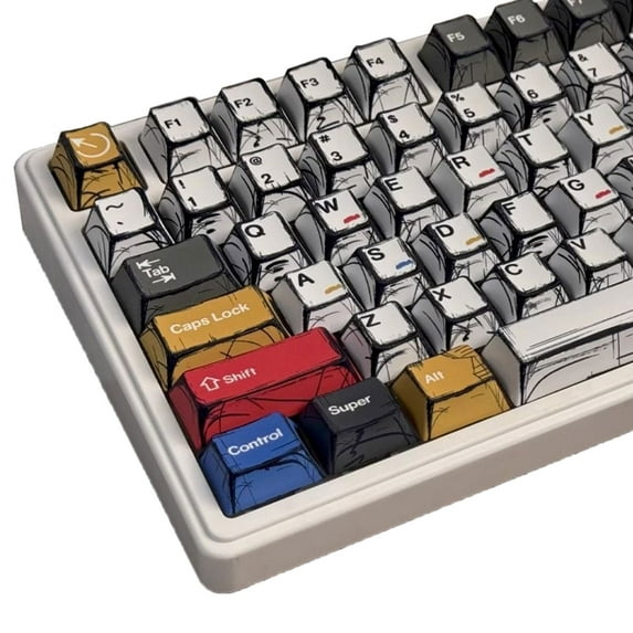 Palettes Mixed Lights BOWs 78Keys Original Height Keycap Dye ...