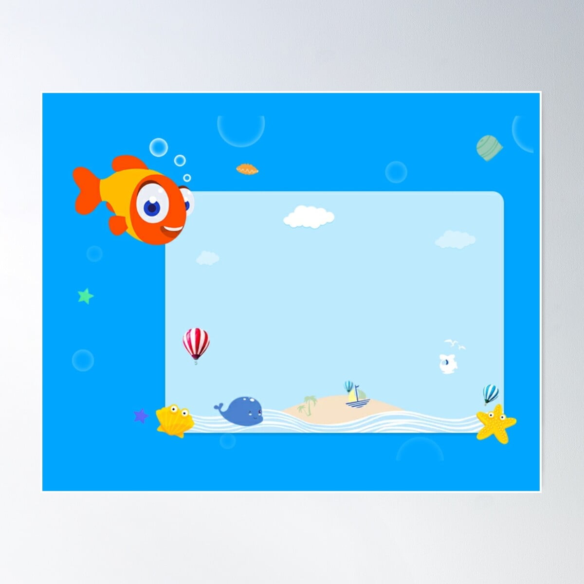 Palfish Esl Online English Teacher Classroom Background Poster Wall Art ...