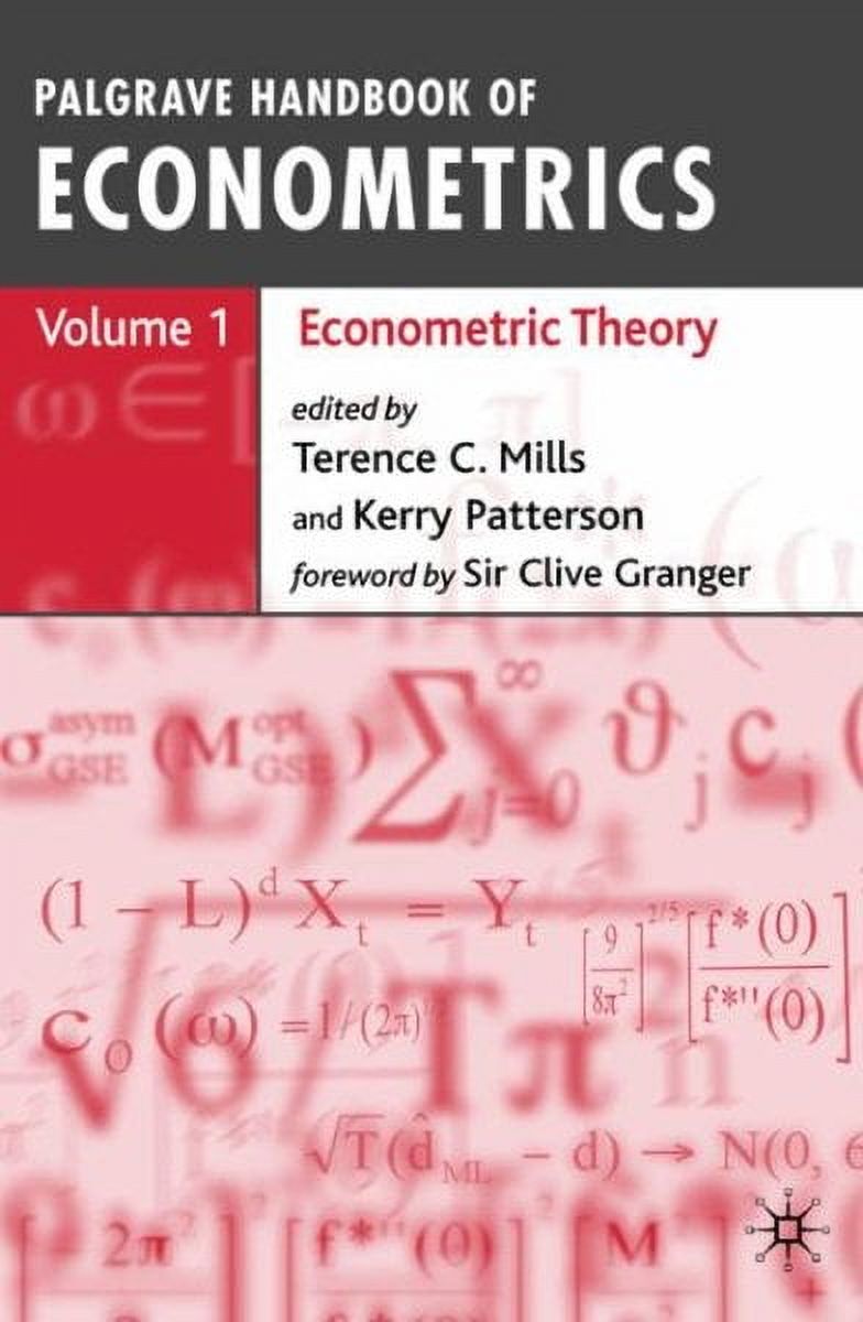 Palgrave Handbook of Econometrics: Volume 1: Econometric Theory (Hardcover) - Walmart.com