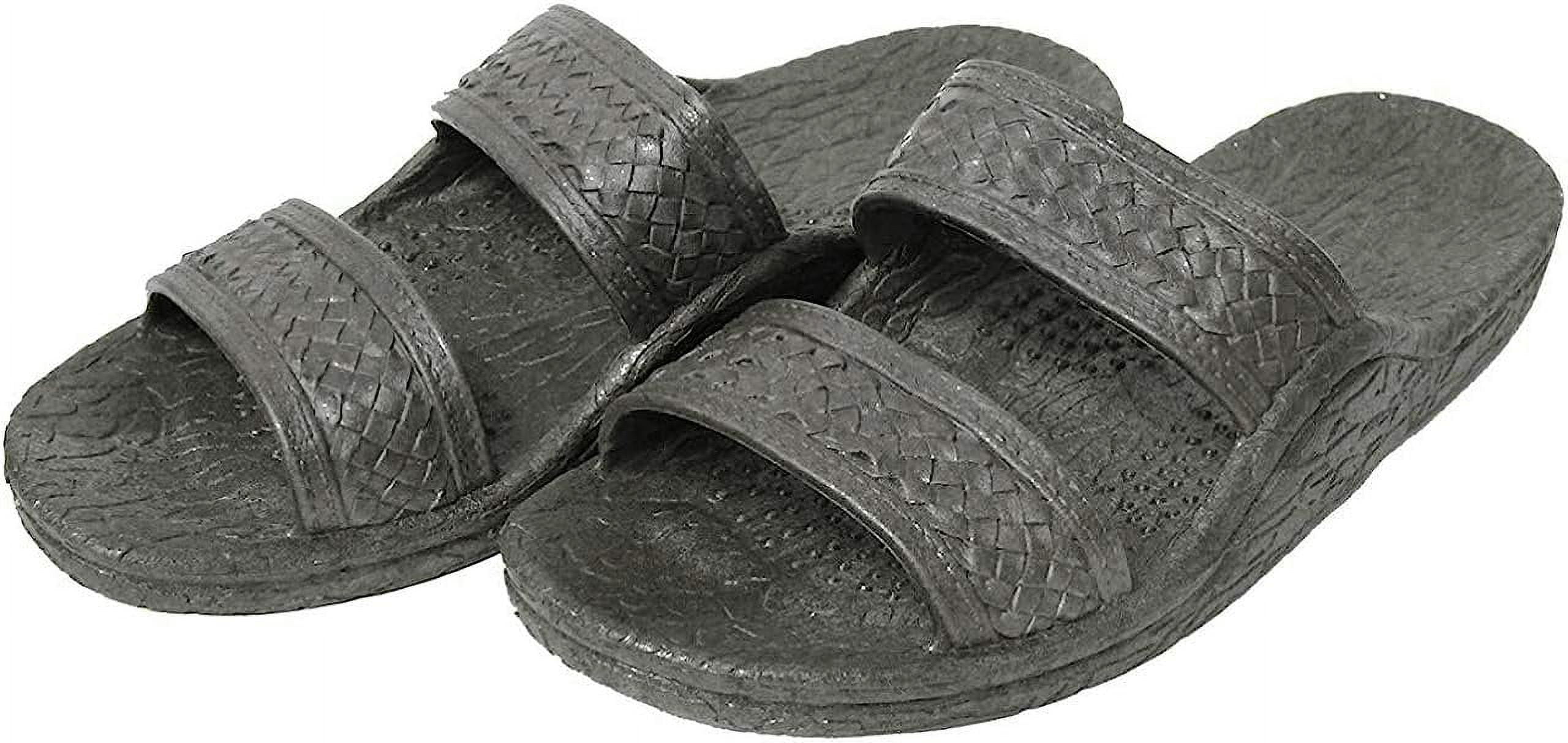 Pali Hawaii Unisex Adult Classic Jandal Sandal Black, 8 - Walmart.com