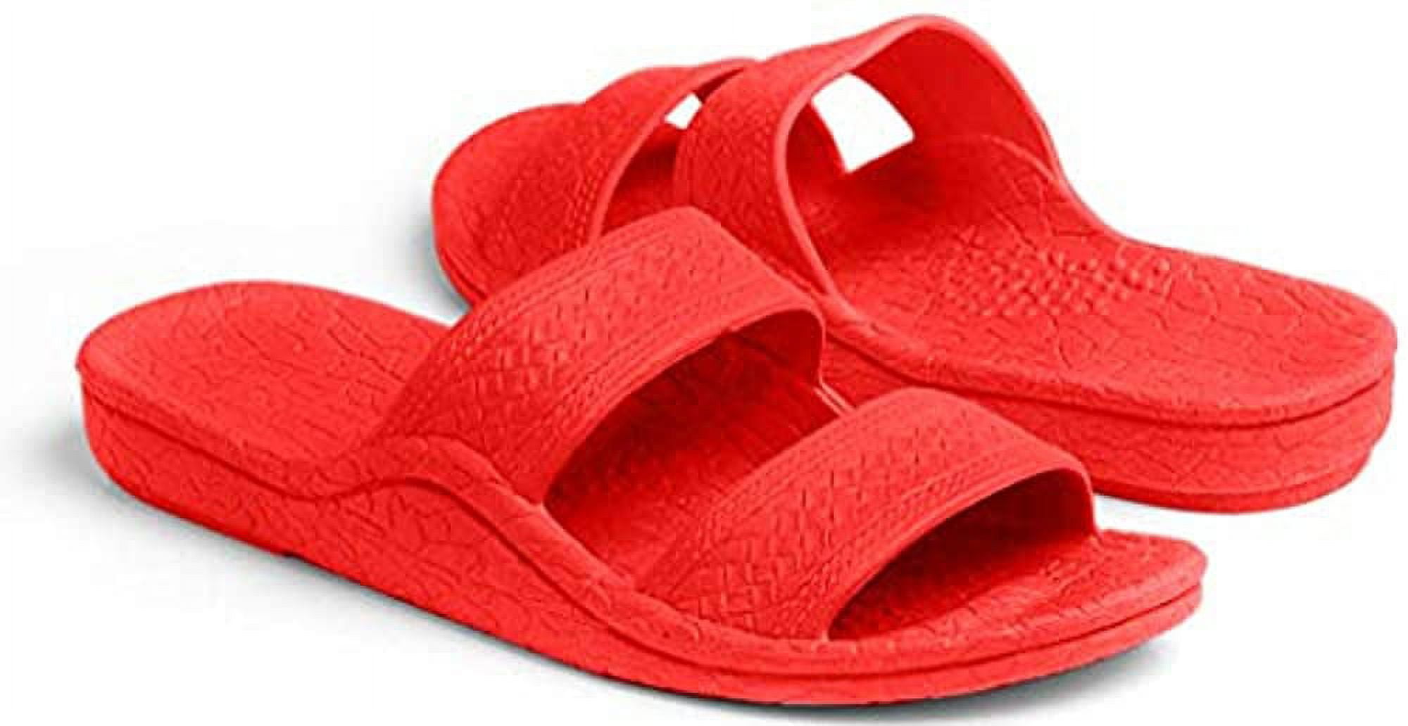 Pali Hawaii Unisex Original Jandal Sandal Red - PH-0405-RED - Walmart.com