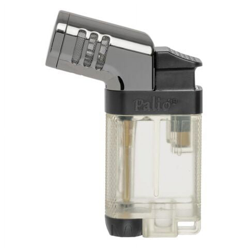Palió Pistola Angled Double-Jet Flame Lighter, Clear - Walmart.com