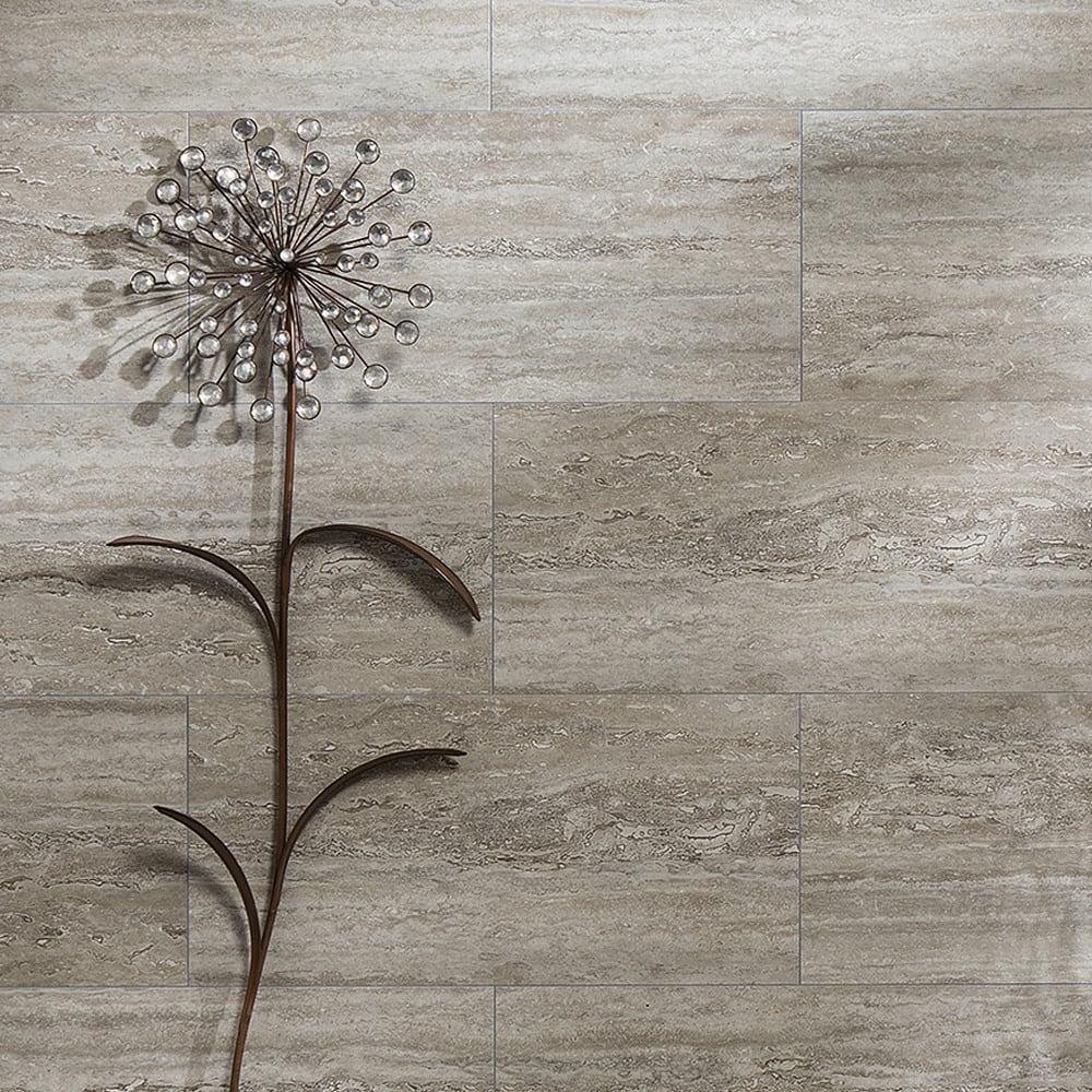 Palisade 11in x 4.5in Vinyl Wall Tile Sample in Grecian Earth - Walmart.com