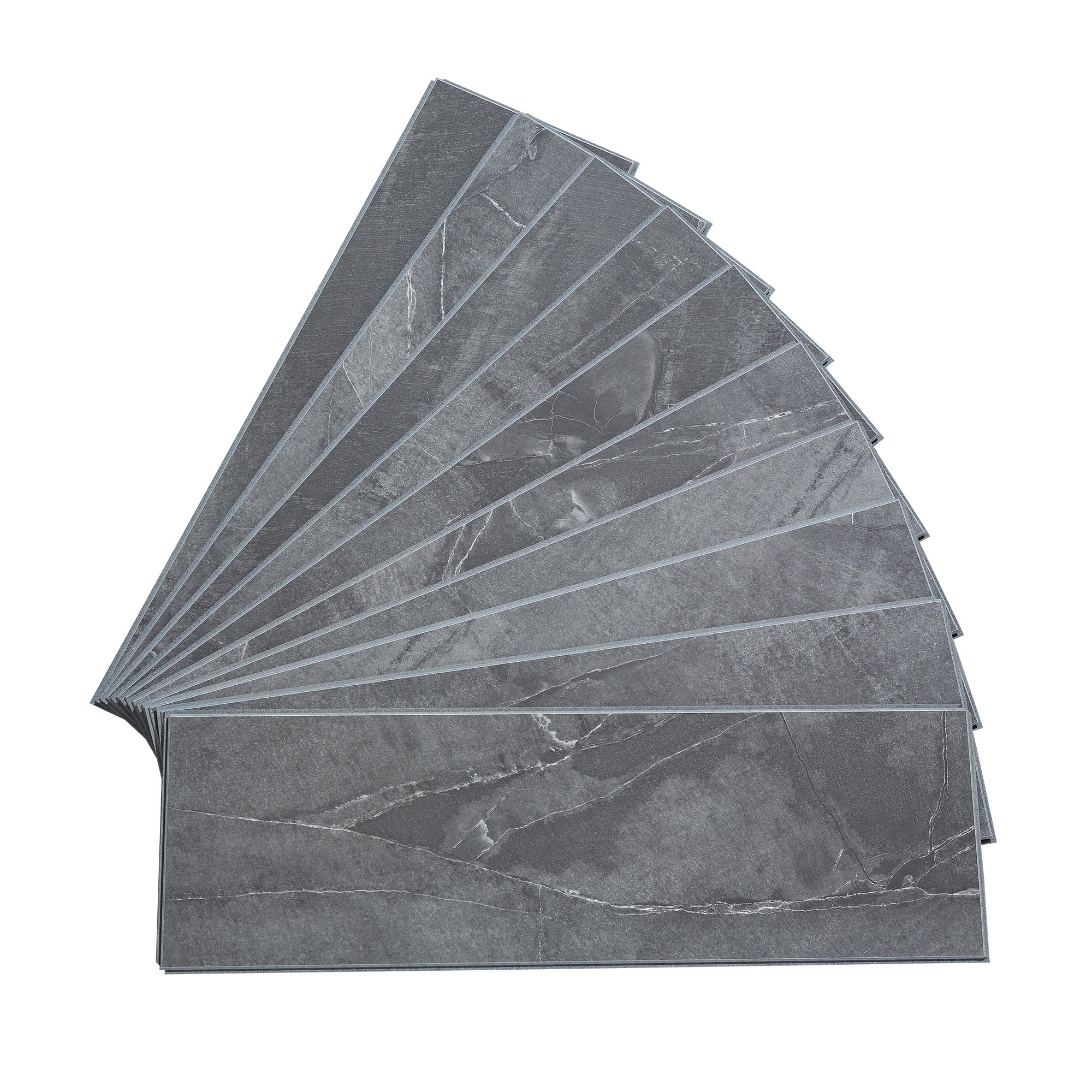 Palisade 22.8in x 7.31in Vinyl Wall Tile in Cracked Slate - Walmart.com
