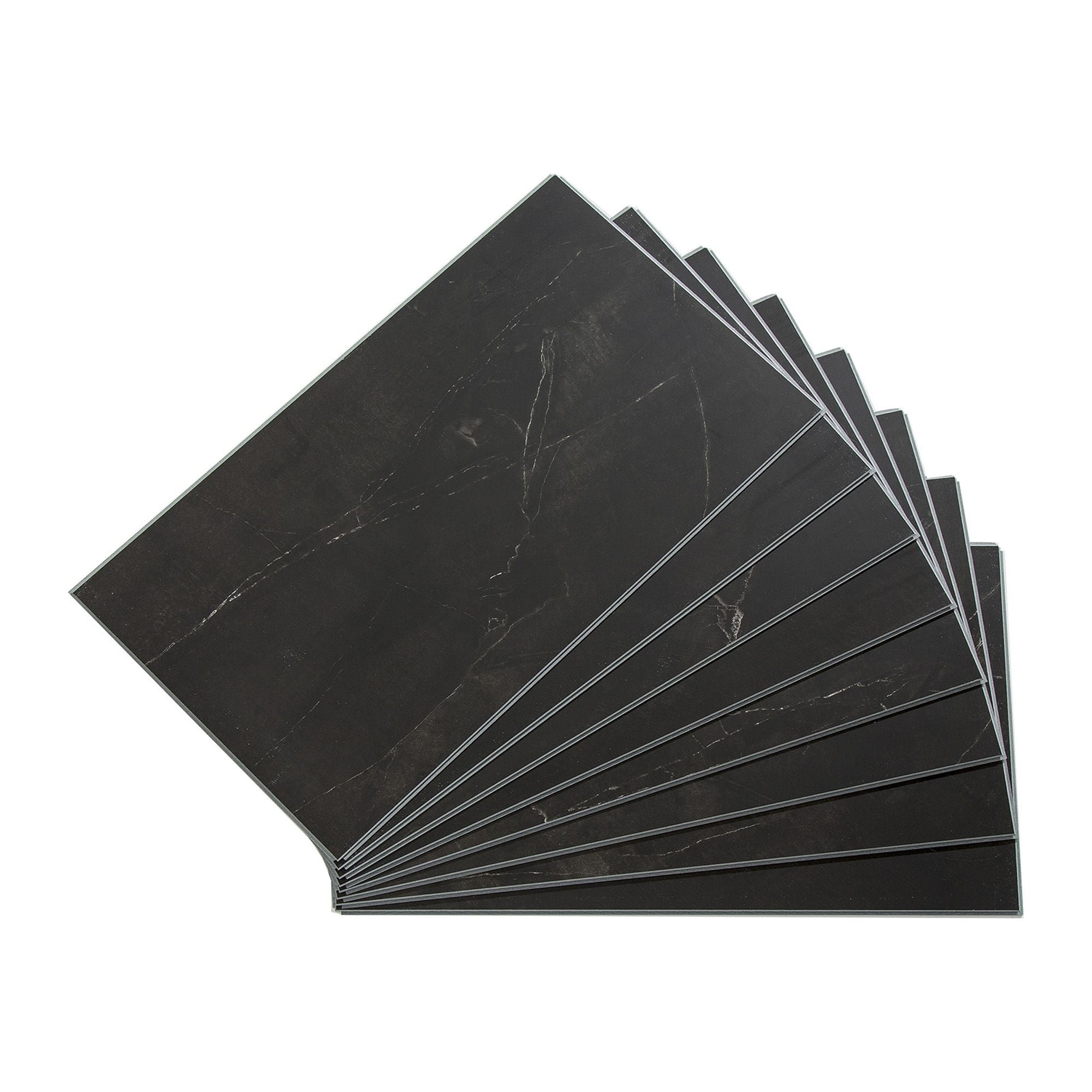 Palisade 25.6in x 14.8in Vinyl Wall Tile in Black Ice - Walmart.com
