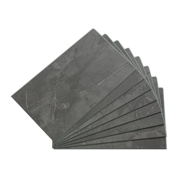Palisade 25.6in x 14.8in Vinyl Wall Tile in Cracked Slate - Walmart.com