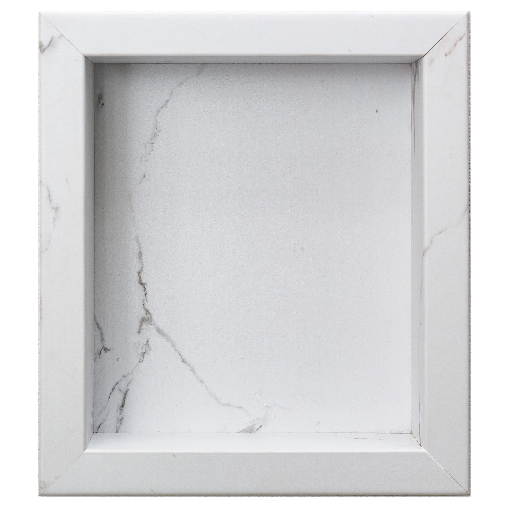Palisade 17.5 in. x 15.5 in. Vinyl Waterproof Shower Niche Insert in ...