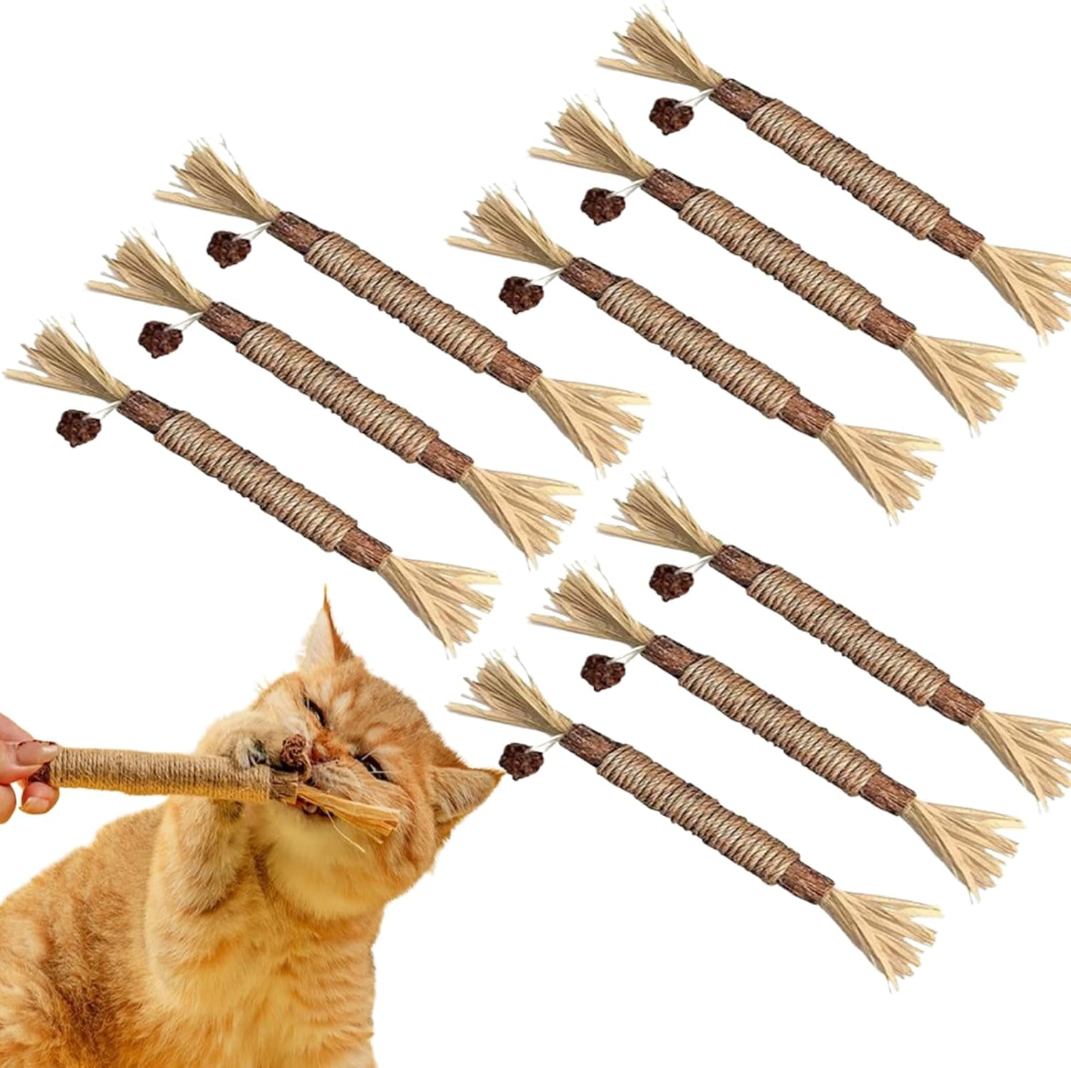 Palitos De Matatabi para Gatos,Matatabi Stick for Cat,Nylatails ...