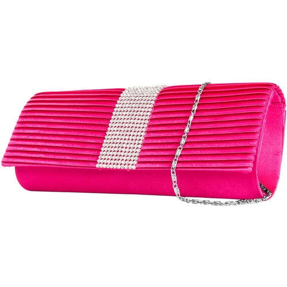 Palki Women's Elegant Clutch Wallet Purse (with Attachable Chain ...