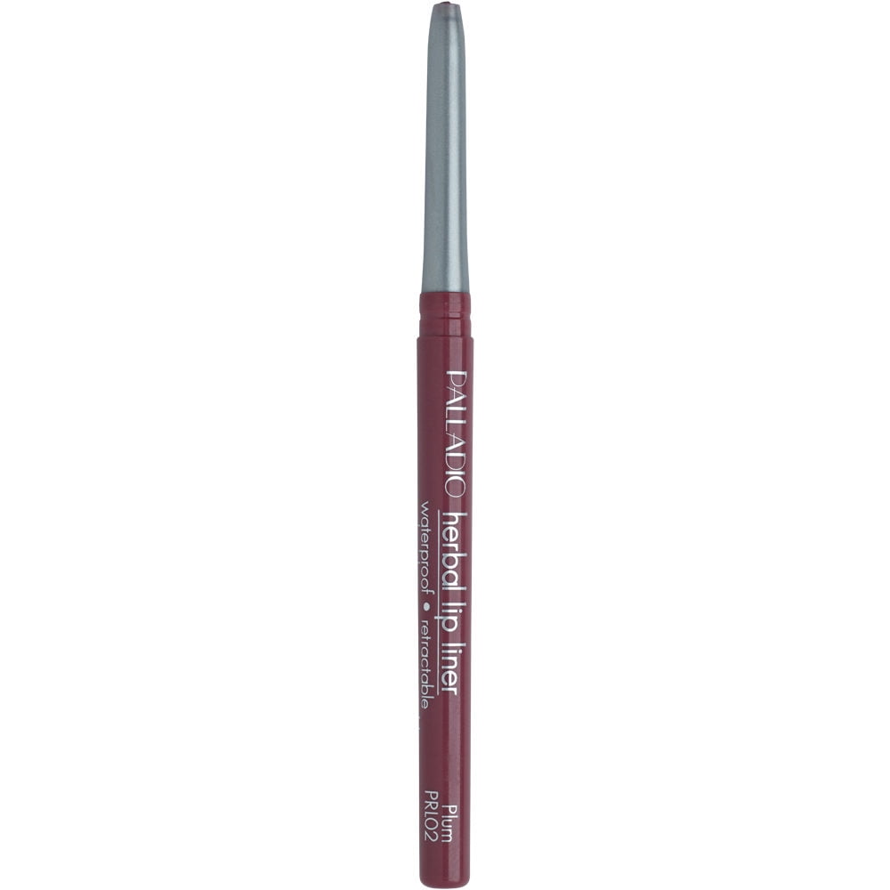 Palladio Herbal Lip Liner, Plum - Retractable, Automatic, Slim Twist Up ...