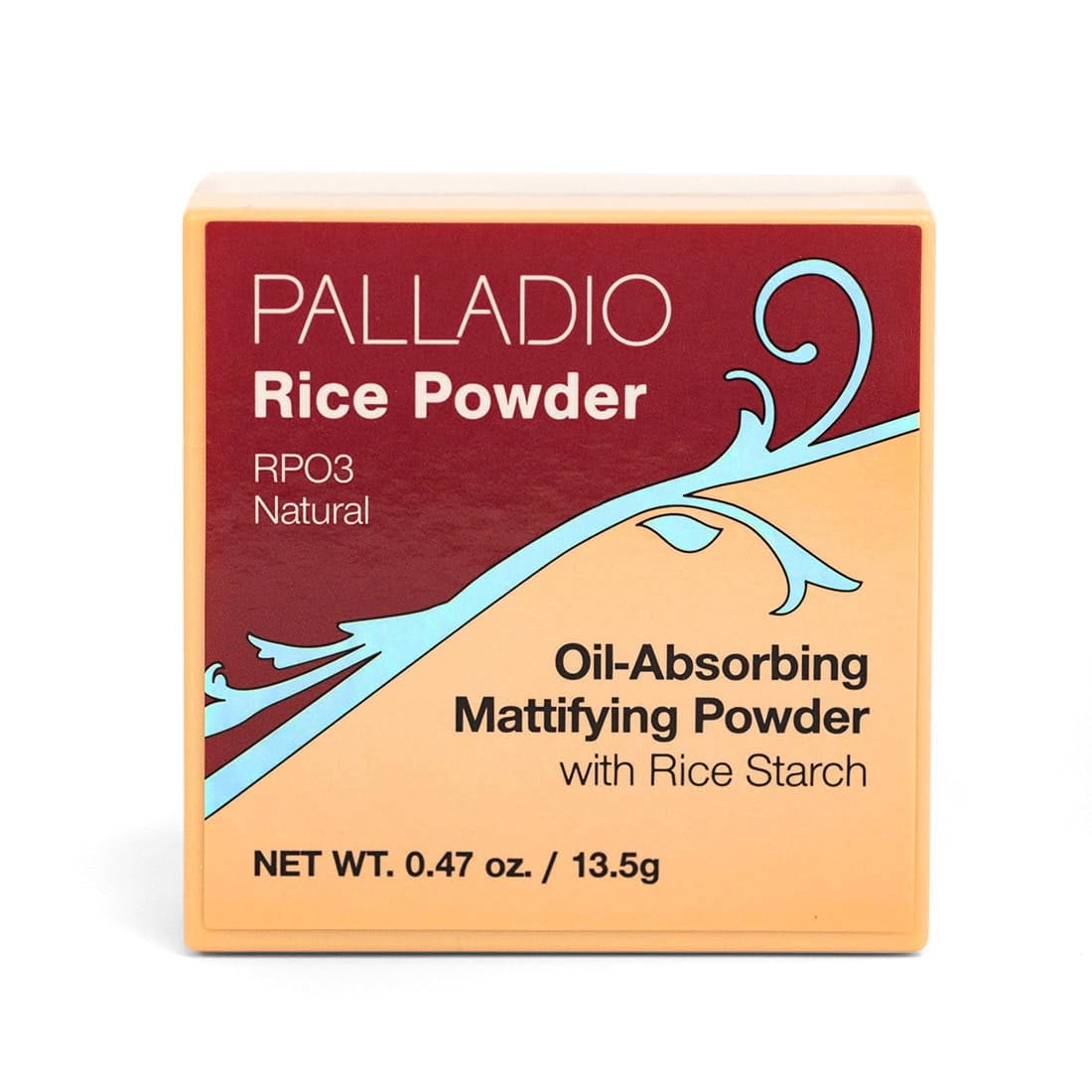 Palladio Rice Powder, Natural, KEF28 Loose Setting Powder, Absorbs Oil ...