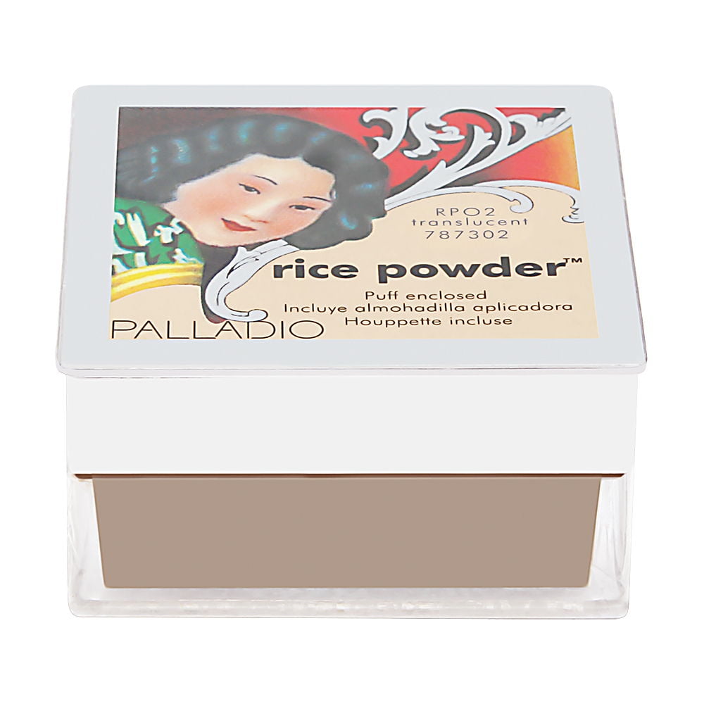 Palladio Rice Powder, Translucent Loose Finishing Powder, Absorbs Sebum ...