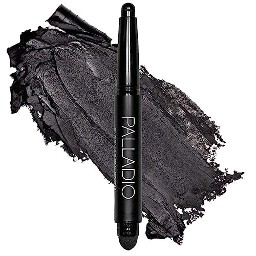 Palladio Waterproof Eyeshadow Stick with Blending Sponge, Long Lasting ...