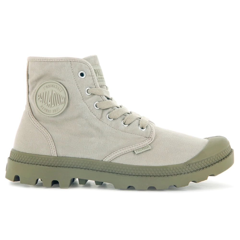 Palladium Mens Pampa Hi Round Toe Lace Up Ankle Boots - Walmart.com