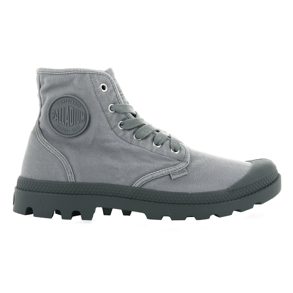 Palladium Mens Pampa Hi Round Toe Lace Up Ankle Boots - Walmart.com