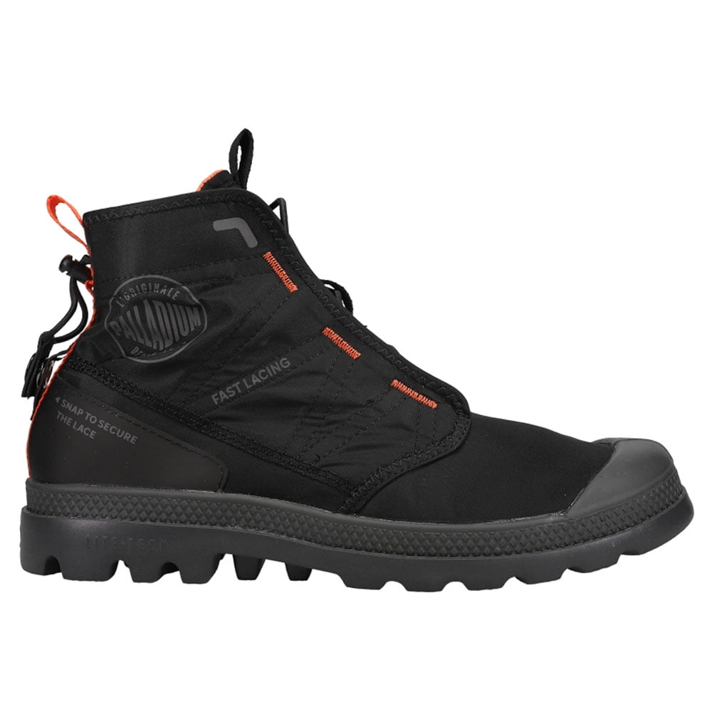 Palladium Mens Pampa Travel Lite Combat Round Toe Pull On Ankle Boots ...