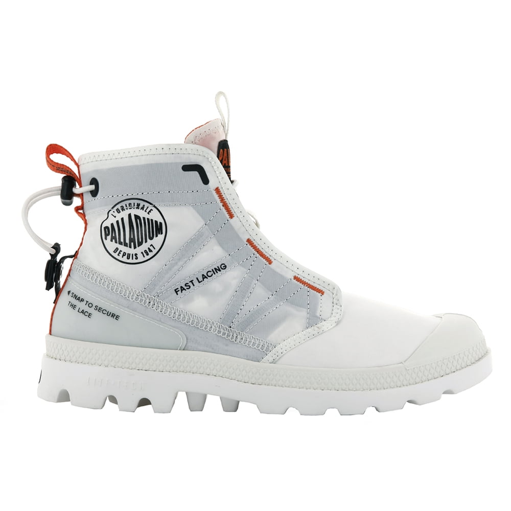 Palladium Mens Pampa Travel Lite Combat Round Toe Pull On Ankle Boots ...