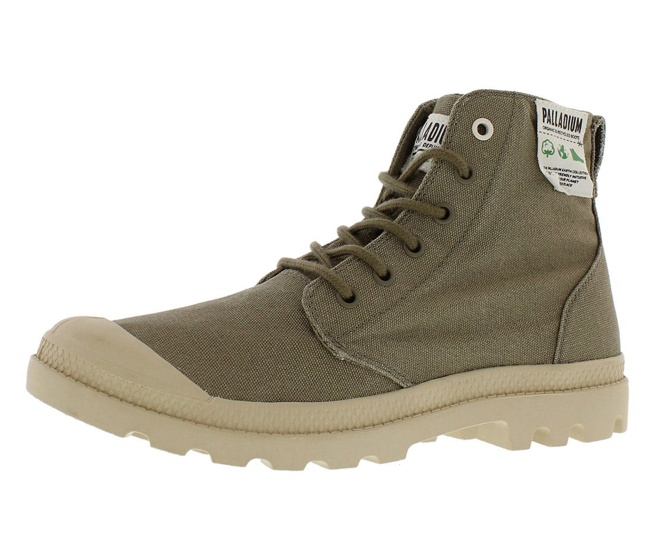 Palladium Pampa Hi Organic Unisex Shoes Size 11, Color: Dusky Green ...