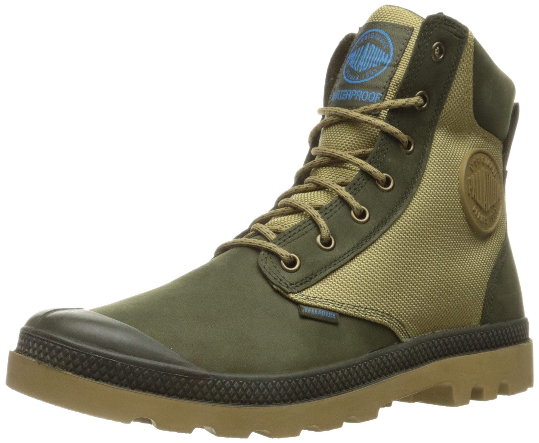 Palladium Pampa Sport Cuff Wpn Boots Army Green Dark Khak - Walmart.com