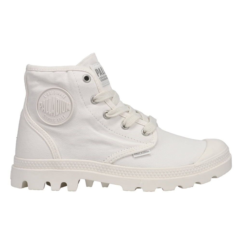 Palladium Womens Pampa Hi Round Toe Lace Up Ankle Boots - Walmart.com
