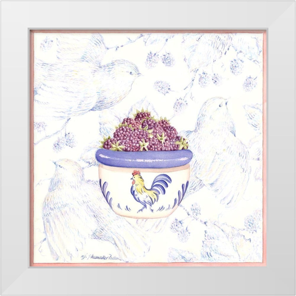 Pallan, Nancy S. 26x26 White Modern Wood Framed Museum Art Print Titled ...