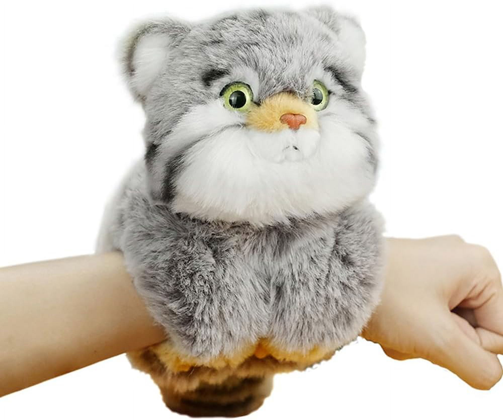 Pallas's Cat Stuffed Aniaml Plush Toy, Manul Snap Bracelet, Stuffed ...