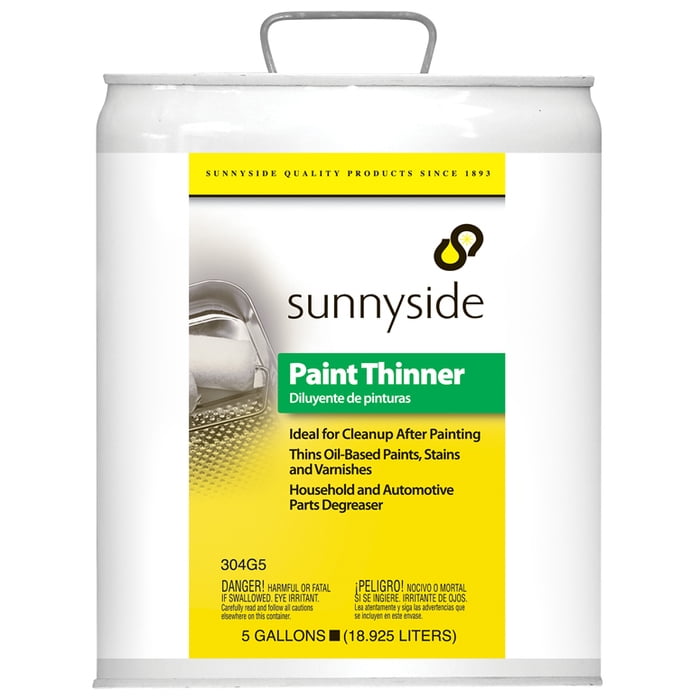 Pallet (36 ct) of 5 gal Sunnyside 304G5 Sunnyside Paint Thinner, Low ...