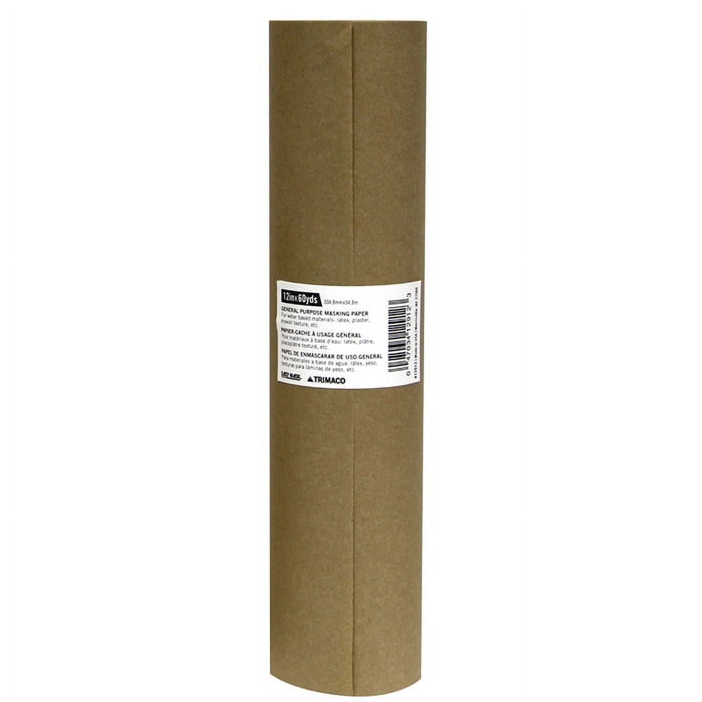 Pallet (720-Rolls) of 12"x 180' Trimaco GP12 Easy Mask Brown General ...