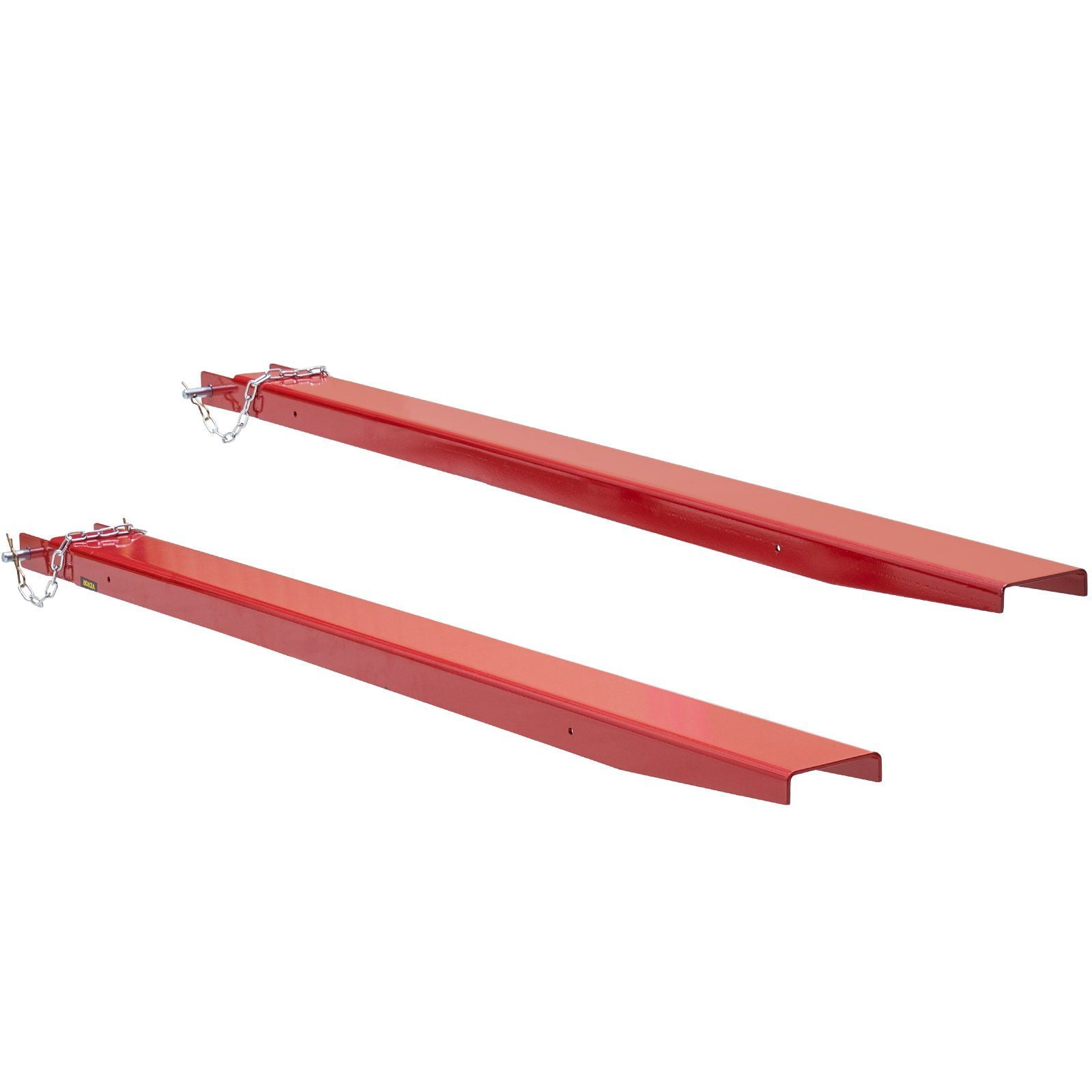 Pallet Fork Extensions, 82" Length 4.5" Width, Heavy Duty Carbon Steel ...