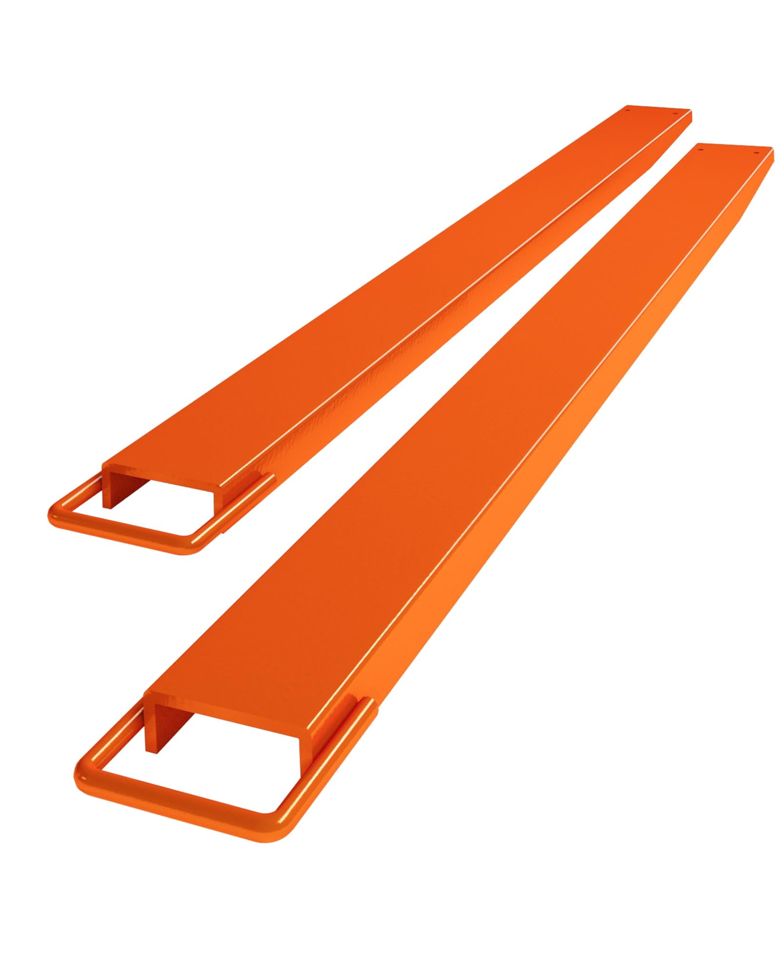 Pallet Fork Extensions for Forklifts, Heavy Duty Sliding Forklift ...