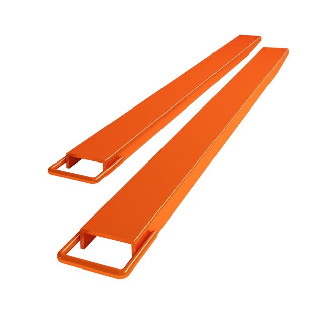 Pallet Fork Extensions for Forklifts, Heavy Duty Sliding Forklift ...